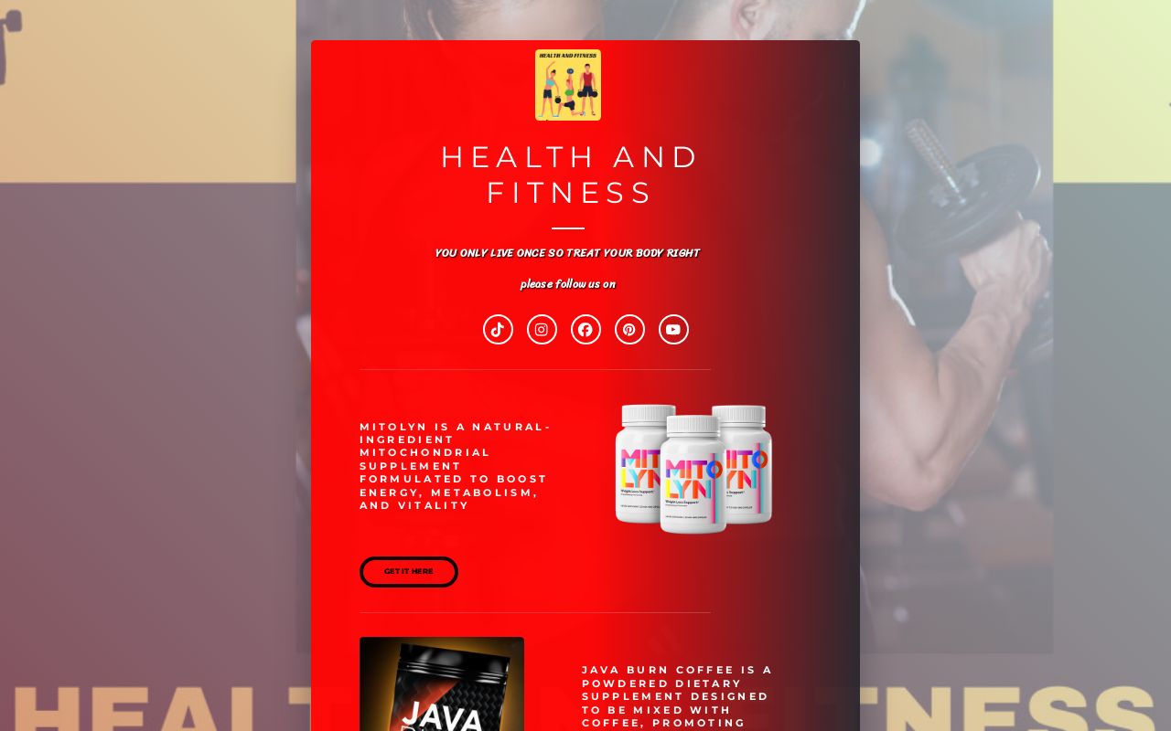 Health and Fitness 4u2